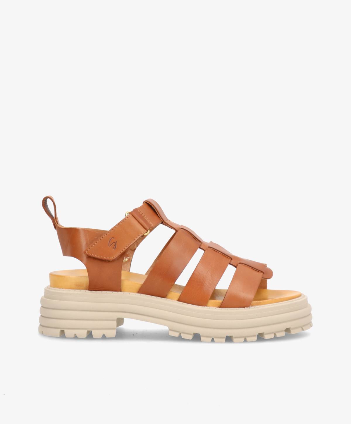 GABBY - Brandy Læder - Sandal Dame – Havanna Shoes