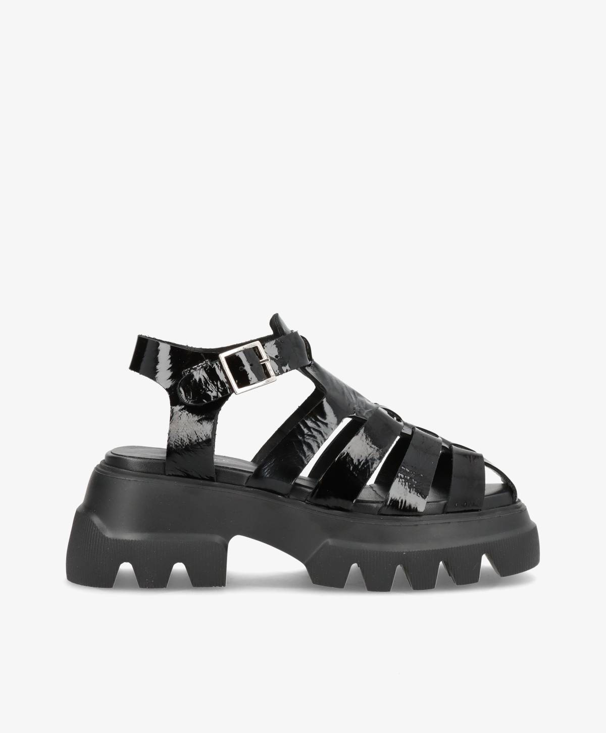 REBEL - Sandal - Sort – Havanna Shoes